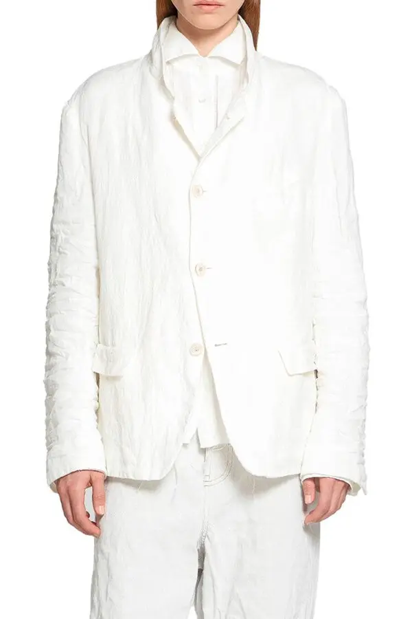 FORME D'EXPRESSION Shrunken Jacket - Beige