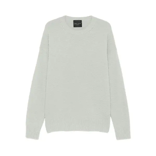 ROBERTO COLLINA Textured Knit Sweater - Green