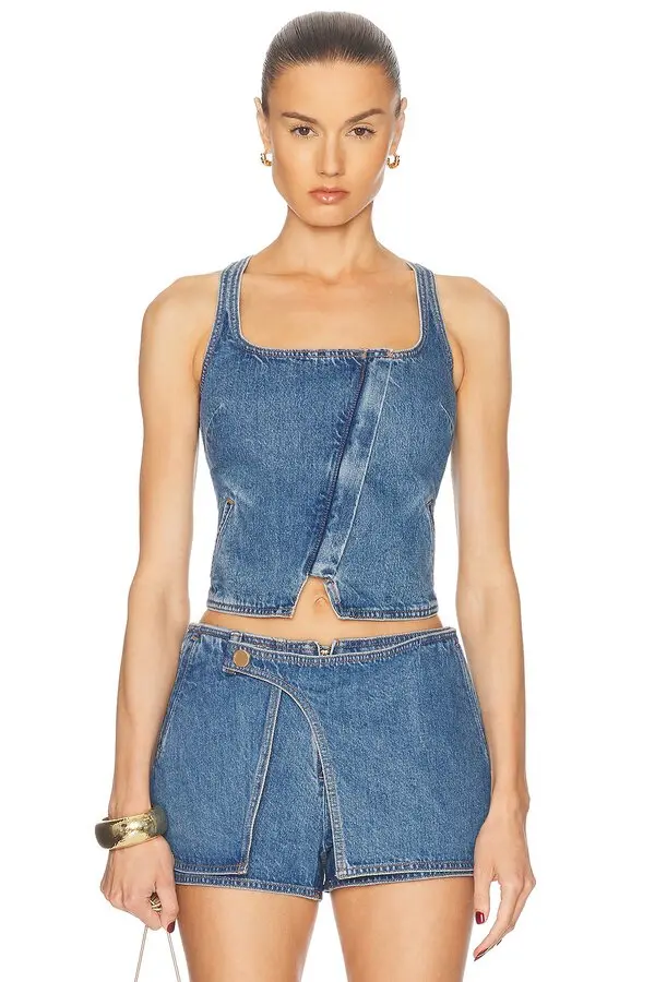 Cult Gaia Jade Top
