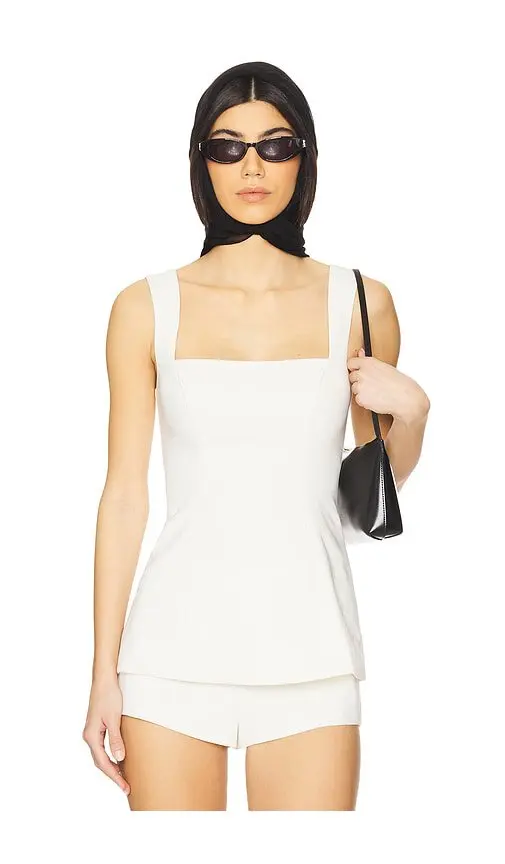 LOVERS AND FRIENDS Brixton Top - White