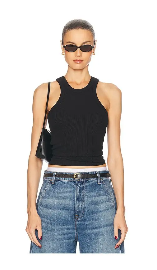 GRLFRND Essential Racer Tank - Black