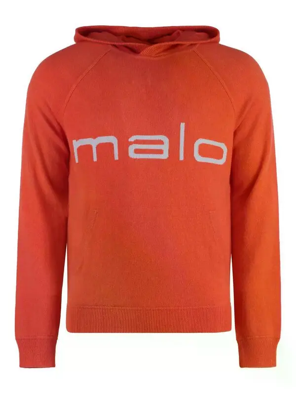 Malo Logo-intarsia Hoodie