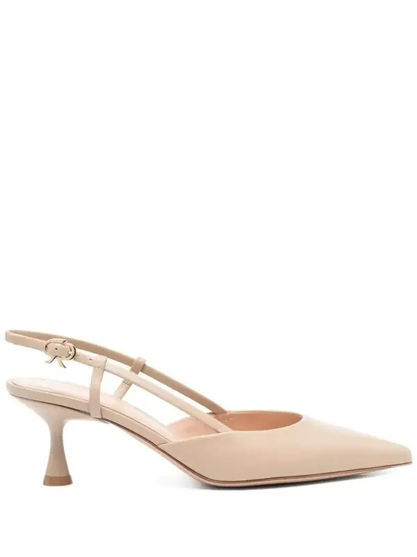 GIANVITO ROSSI 55mm Ascent Slingback Pump - Sand