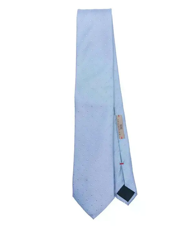 LADY ANNE Silk Neck Tie - Blue