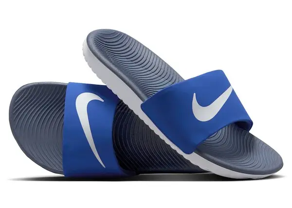Nike Kawa Slide - Game Royal/thunder Blue/white