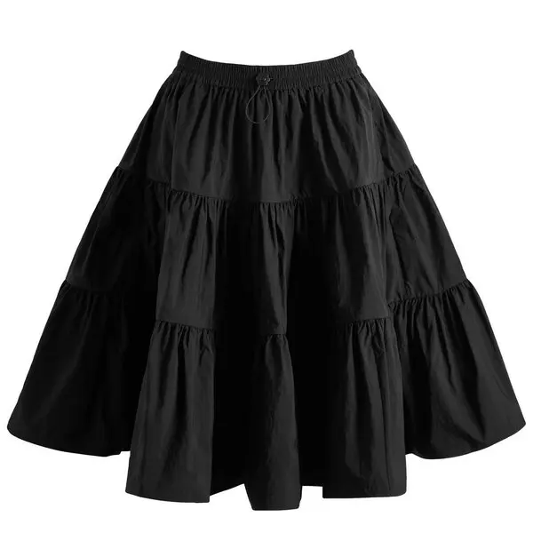 Cecilie Bahnsen Alec Crinkled Taffeta Skirt