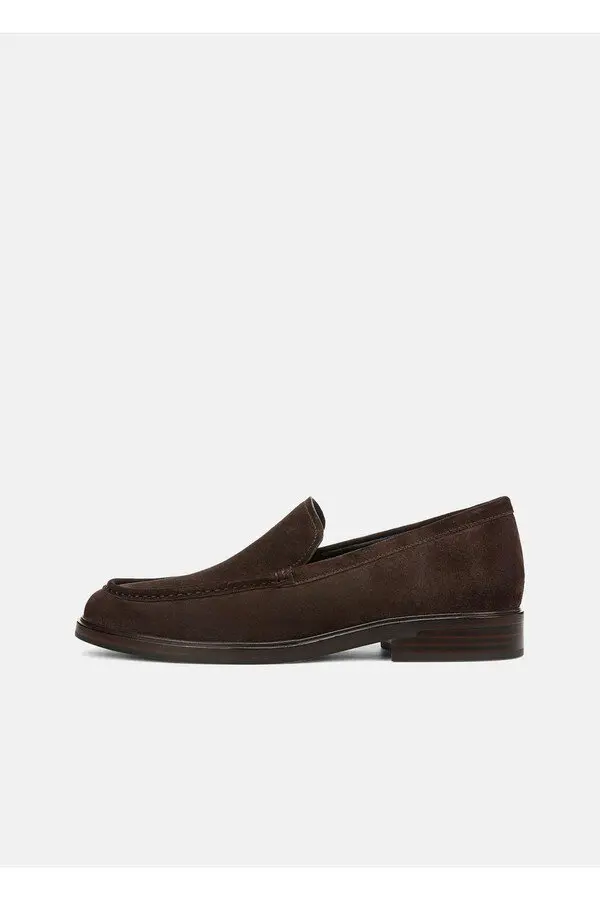 Vince Rafael Suede Loafer - Brown