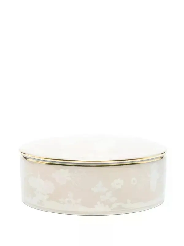 GINORI 1735 Porcelain Trinket Box - Neutrals