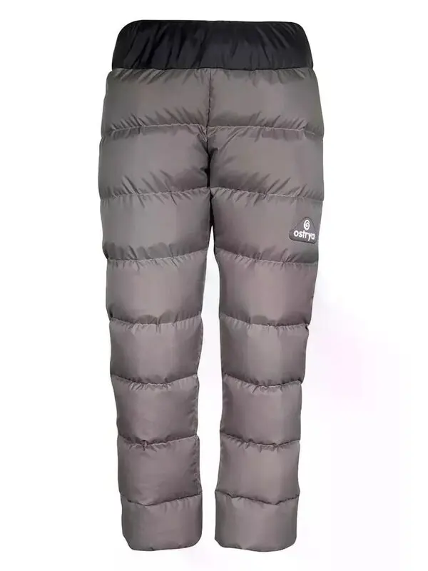 OSTRYA Logo-print Ski Bottoms - Grey