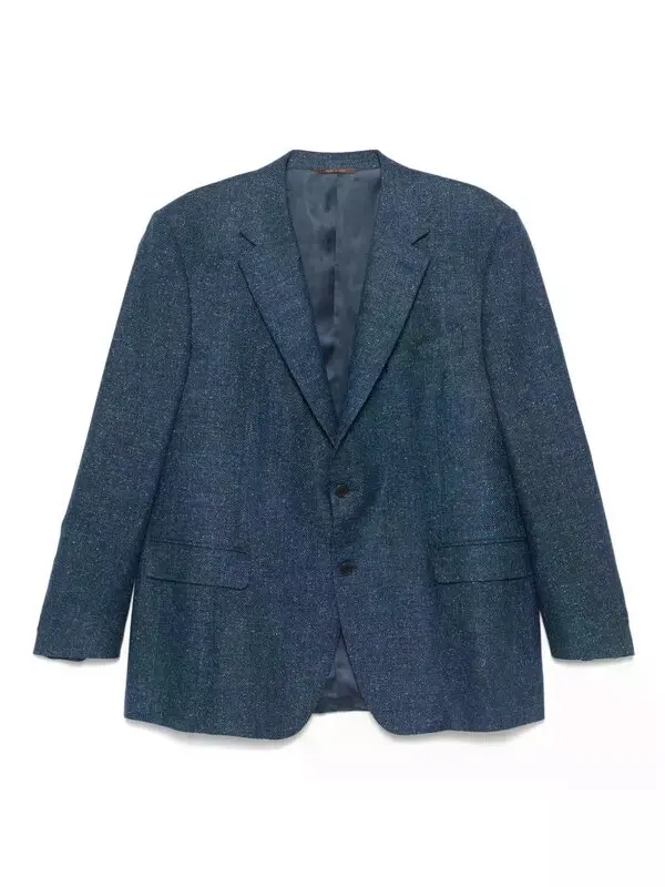 Canali Mélange-effect Blazer