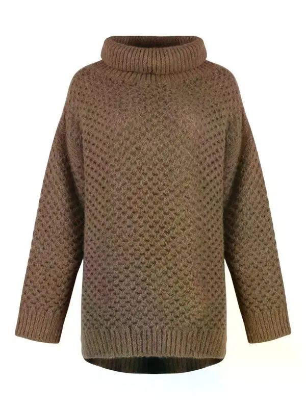 Malo Perforated-knit Jumper