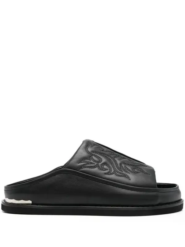TOGA VIRILIS Embroidered Sandals