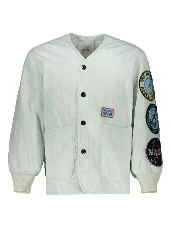 OAMC X Nasa Logo-appliqué Bomber Jacket