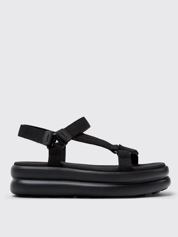 Camper Heeled Sandals - Black