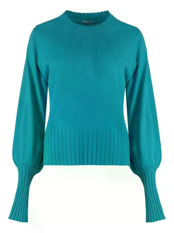 Malo Knitted Jumper - Blue