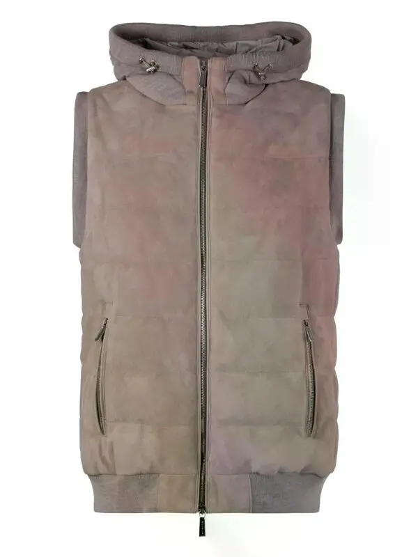MOORER Vermeer Hooded Gilet