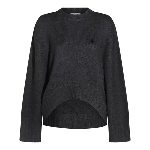 Attico Ribbed Knit Wool-cashmere Sweater