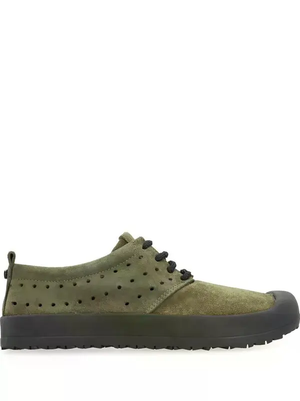 VOLTA Suede Low-top Sneakers - Green