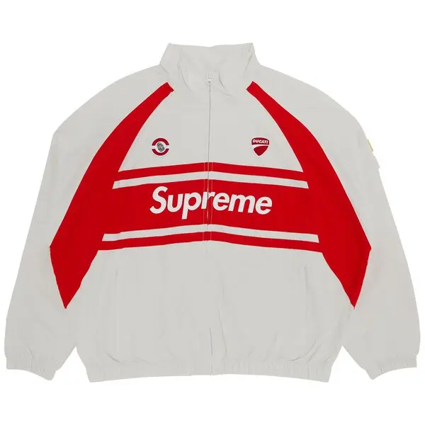 Supreme X Ducati Track Jacket - Grey