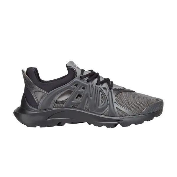 Fendi Tag Sneaker - Black