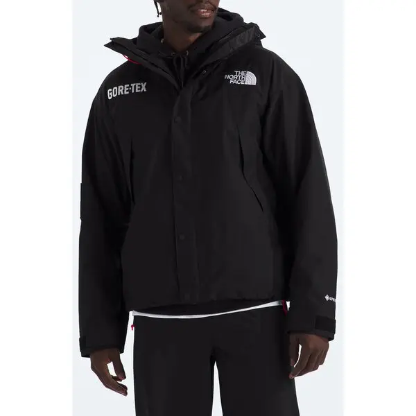 The North Face Gore-tex® Mountain Jacket - Tnf Black/ Tnf Black/ Tnf Red