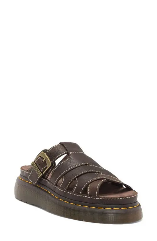 Dr. Martens Maxxy Slide Sandal - Kelp Brown