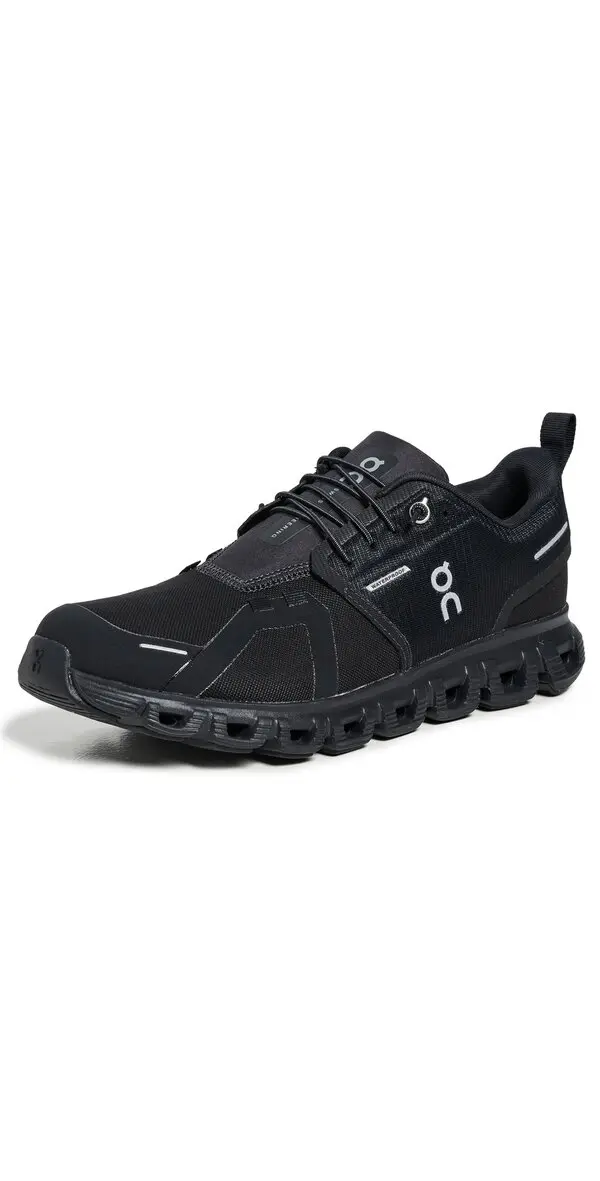 On Cloud Wp Sneakers - Black/black
