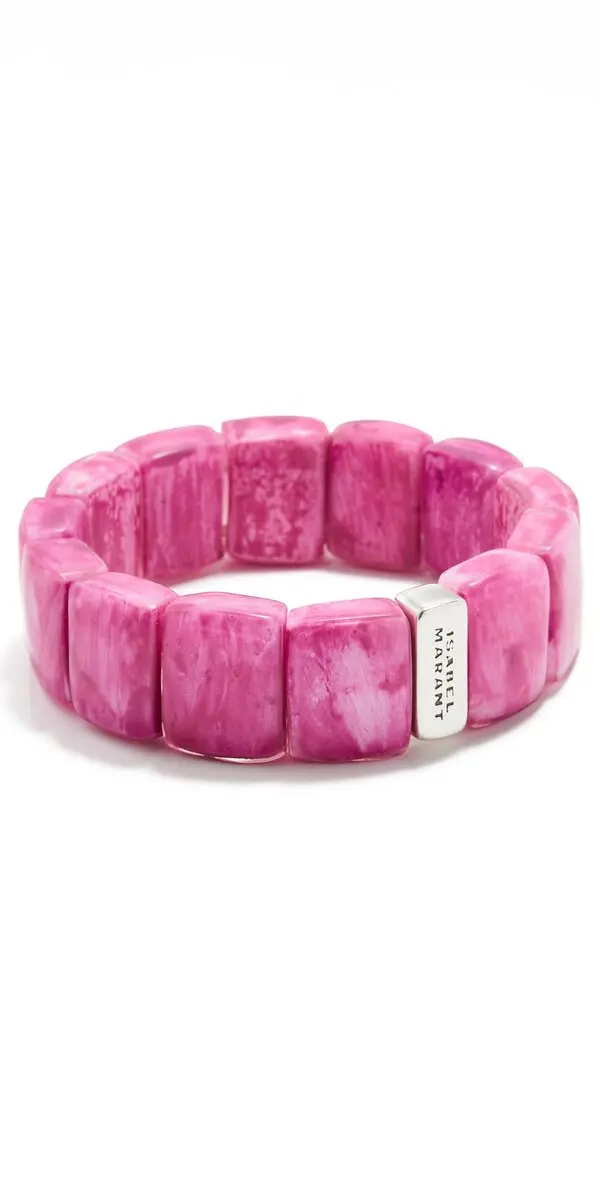 Isabel Marant Tya Bracelet - Fuchsia/silver