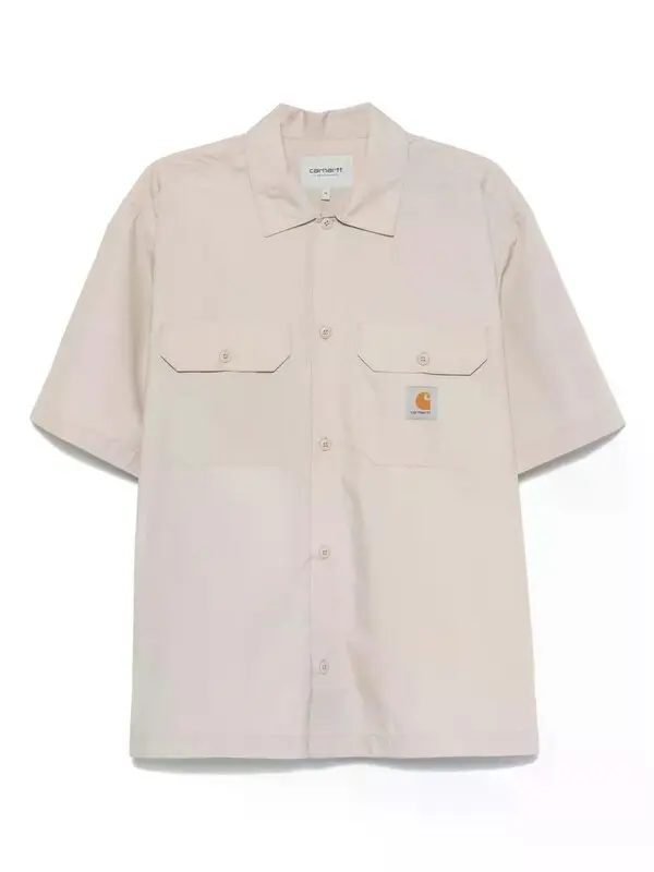 Carhartt Work In Progress Logo-patch Shirt