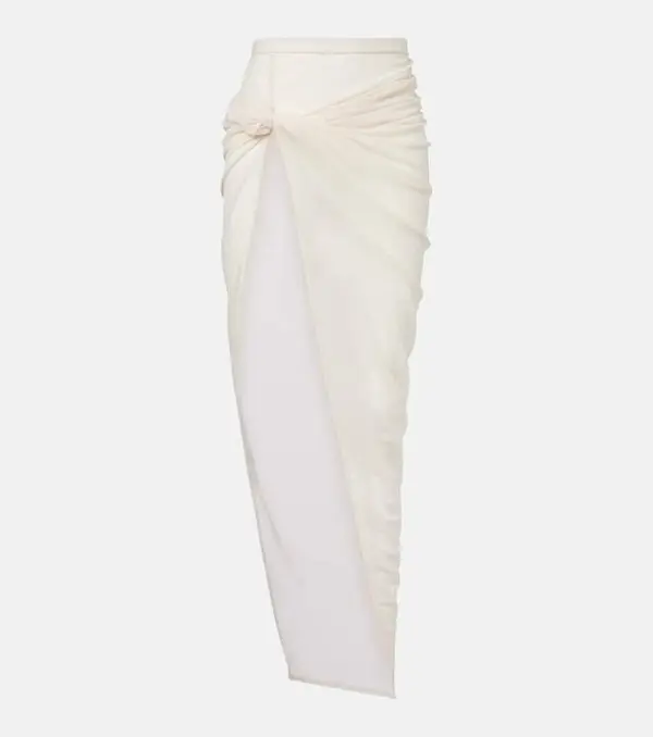 Rick Owens Edfu Maxi Skirt - Grey