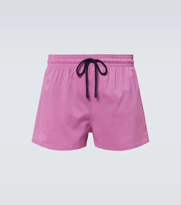 Vilebrequin Logo Swim Trunks - Pink