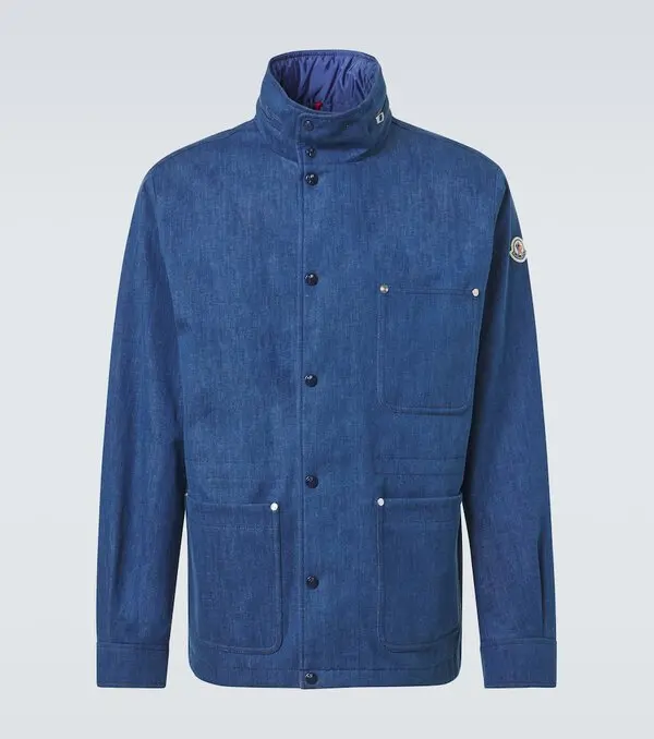 Moncler Chesery Denim Field Jacket