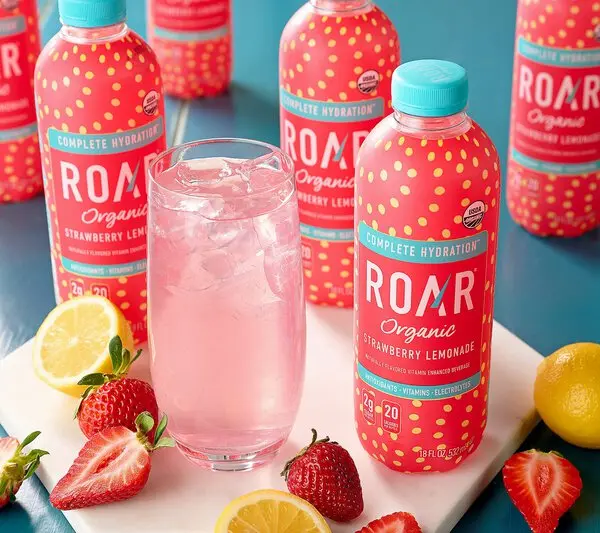 ROAR ORGANICS A-d Roar 18oz Bottles Electrolyte Beverage Auto-delivery