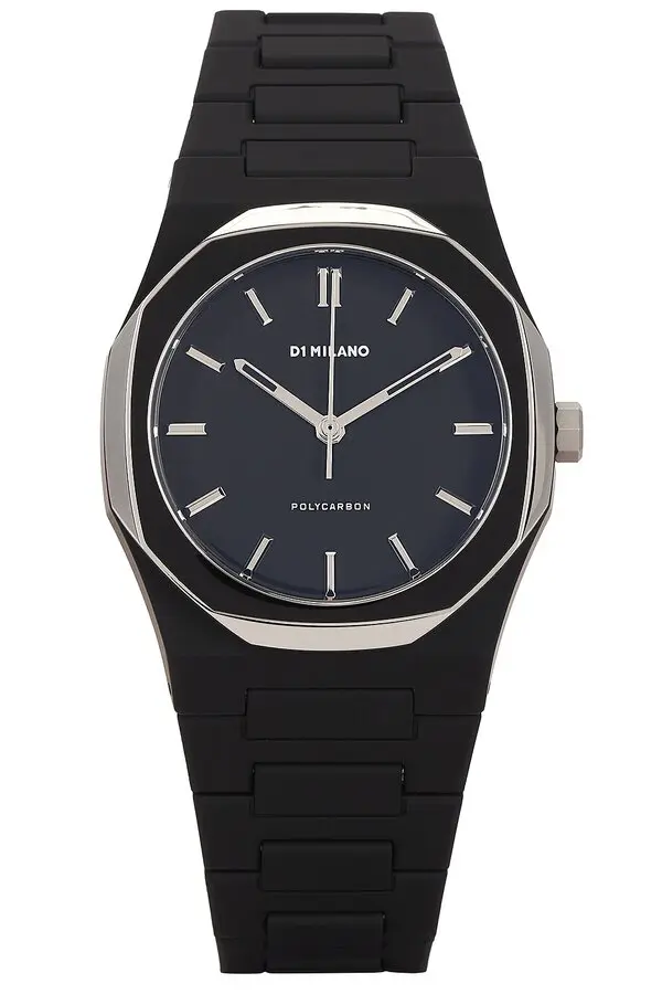 D1 MILANO Polycarbon 37mm Watch - Nebula Black