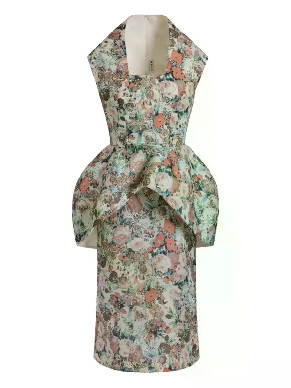 Bally Silk Midi Dress