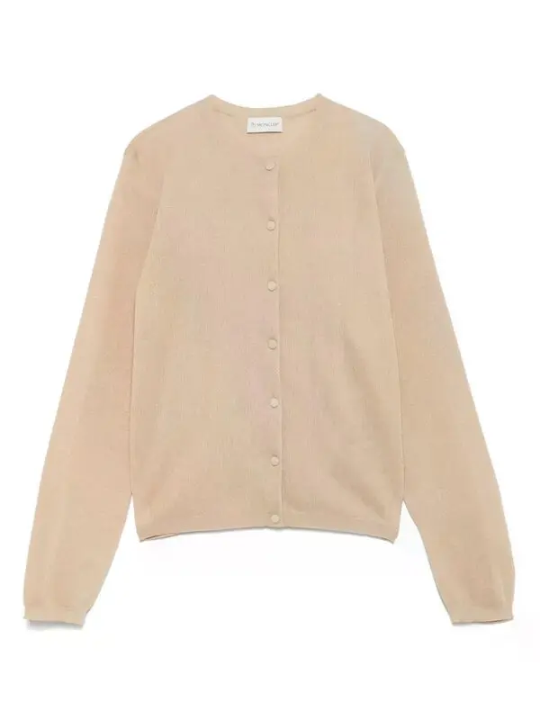 Moncler Logo-embroidered Cardigan