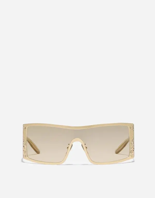 Dolce & Gabbana Embellished Sunglasses - Gold