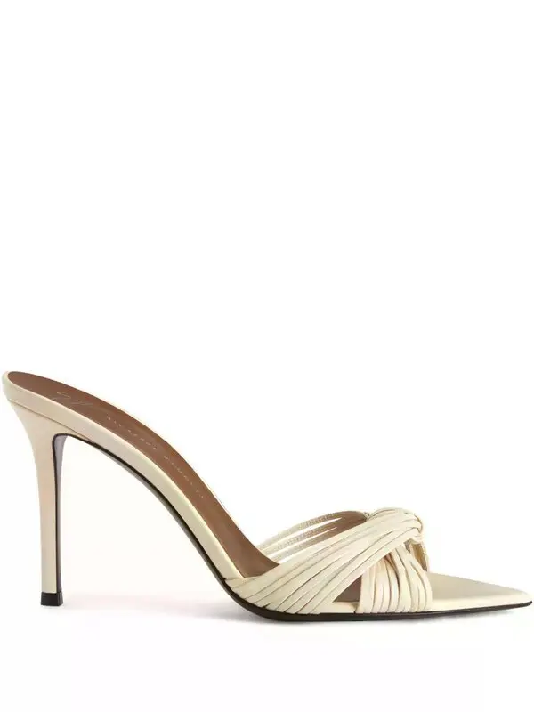 GIUSEPPE ZANOTTI 90mm Intriigo Knot Sandals