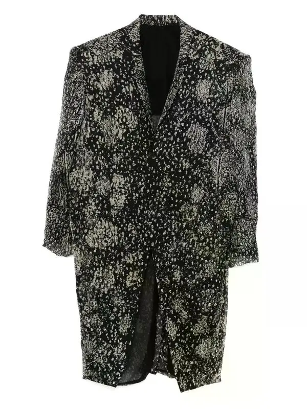 Rick Owens Buttoned Coat