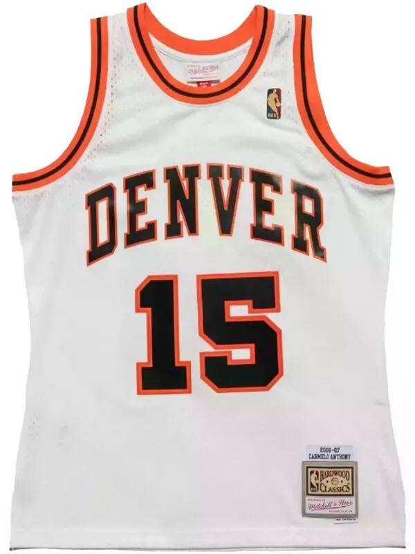 Mitchell & Ness 2006/07 Carmelo Anthony Denver Nuggets Swingman Jersey - White