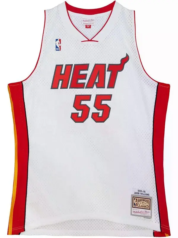 Mitchell & Ness Nba Heat 2005 Jason Williams Jersey - White