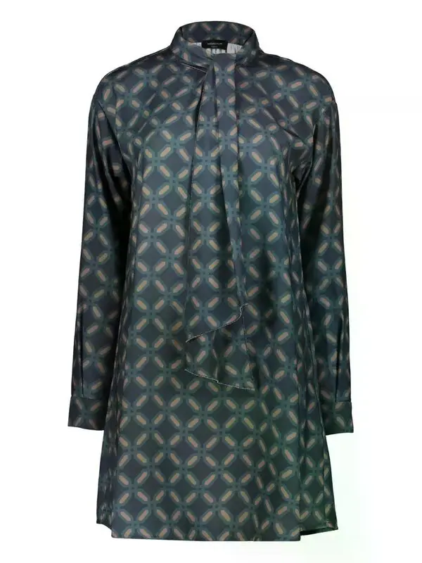 Fabiana Filippi Geometric-pattern Mini Dress