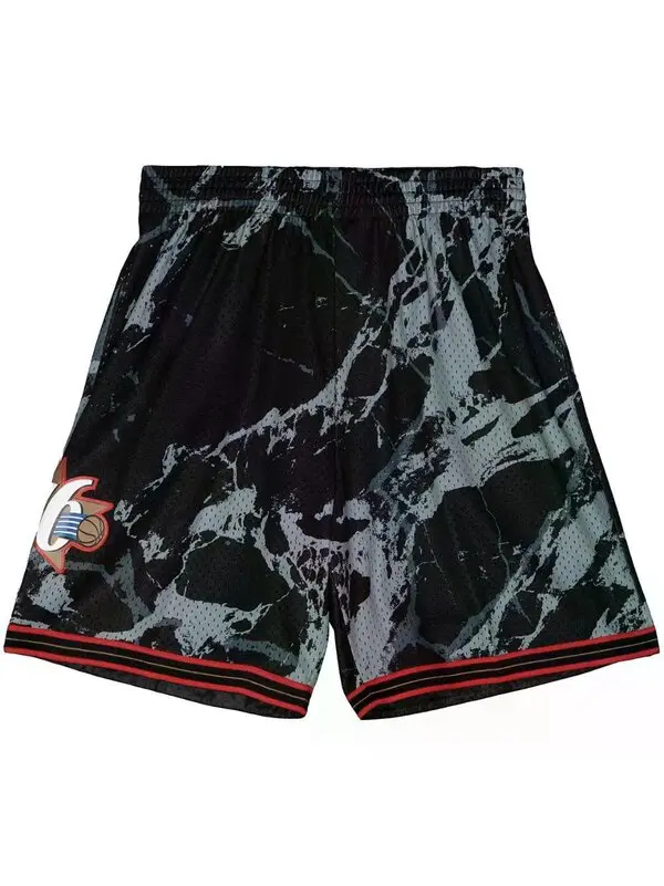 Mitchell & Ness Team Marble Nba Philadelphia 76ers 2000 Swingman Shorts
