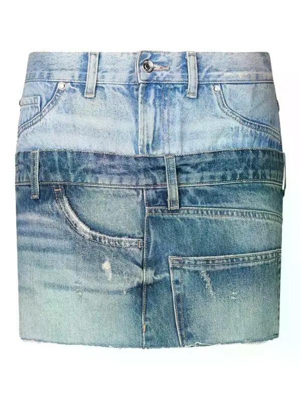 Liu Jo Denim Mini Skirt