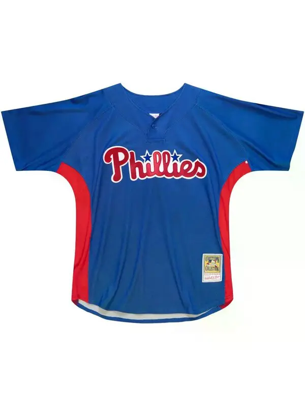Mitchell & Ness Mlb Batting Phillies 2010 Roy Halladay Jersey
