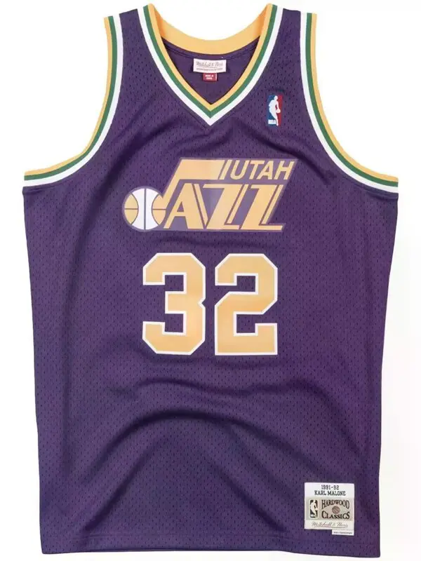 Mitchell & Ness Nba Utah Jazz 91 Karl Malone Swingman Jersey - Purple