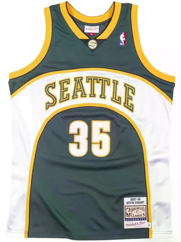 Mitchell & Ness Nba Seattle Supersonics Kevin Durant Basketball Jersey
