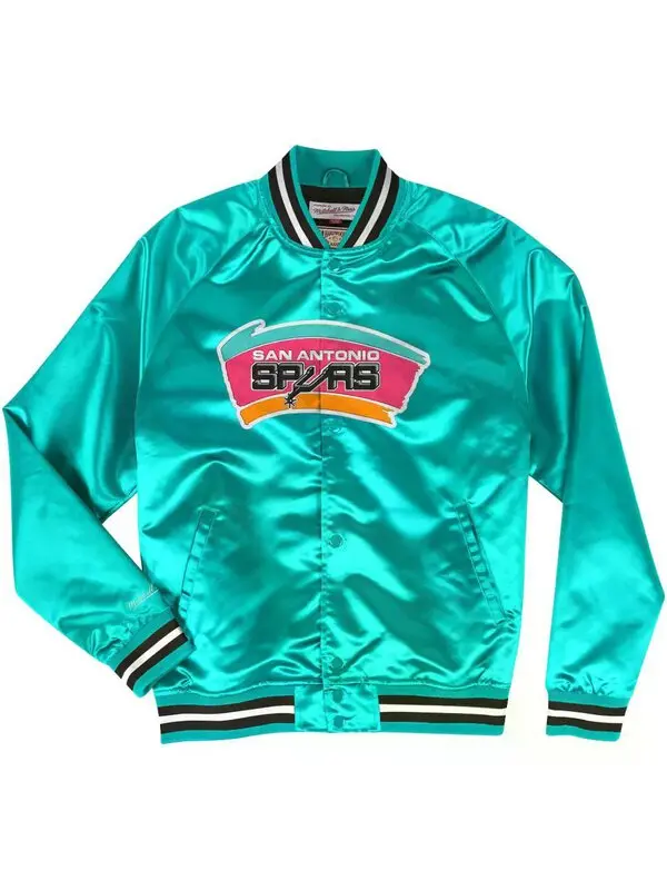 Mitchell & Ness Nba Spurs Satin Jacket