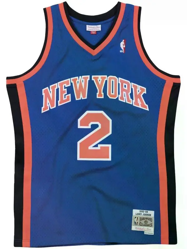 Mitchell & Ness New York Knicks Larry Johnson Swingman Jersey