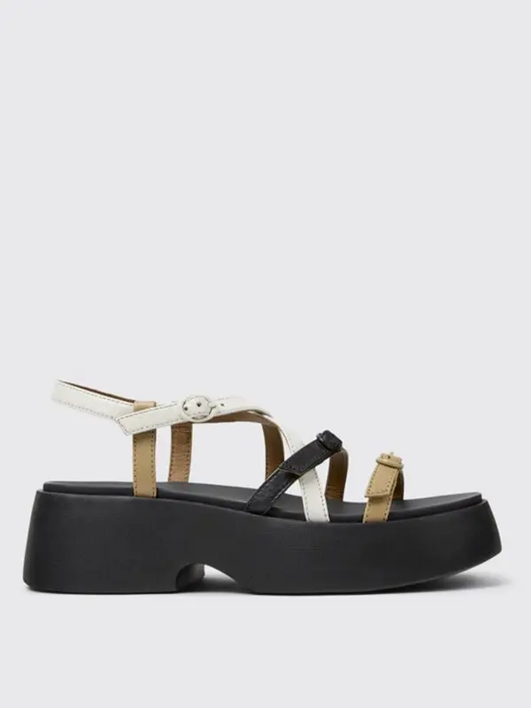 Camper Heeled Sandal - Multicolor